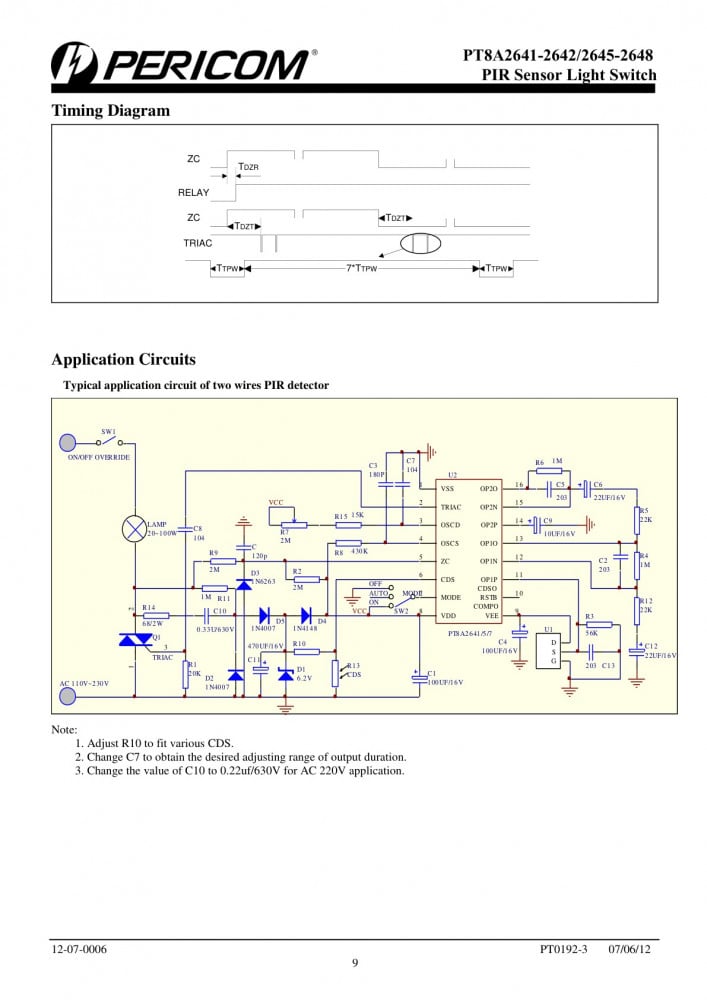 PT8A2648WEX datasheet page 9