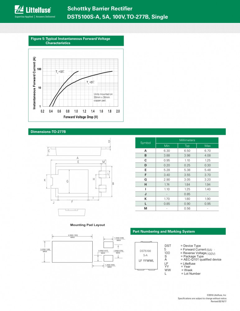 DST5100S-A datasheet page 3