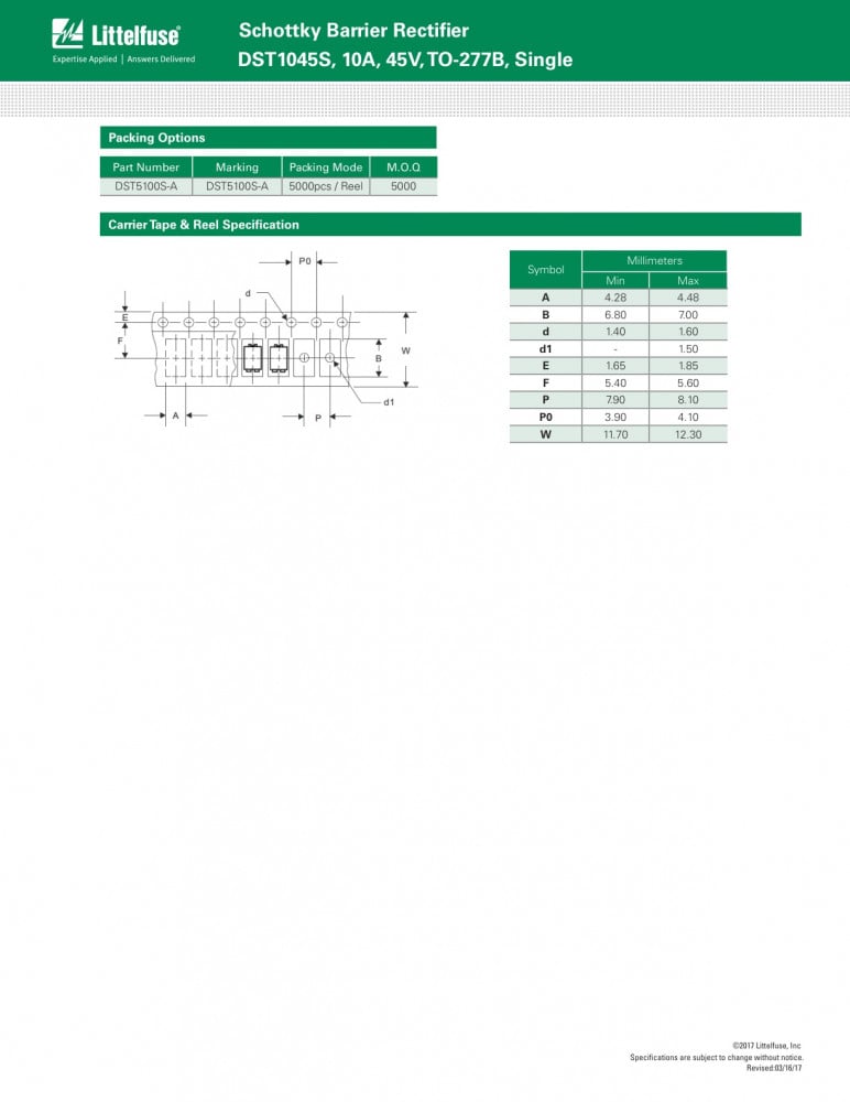 DST5100S-A datasheet page 4