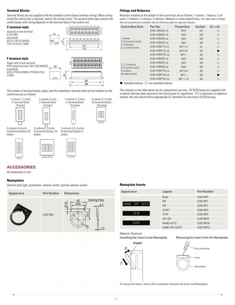 IDEC EC2B technical document page 10