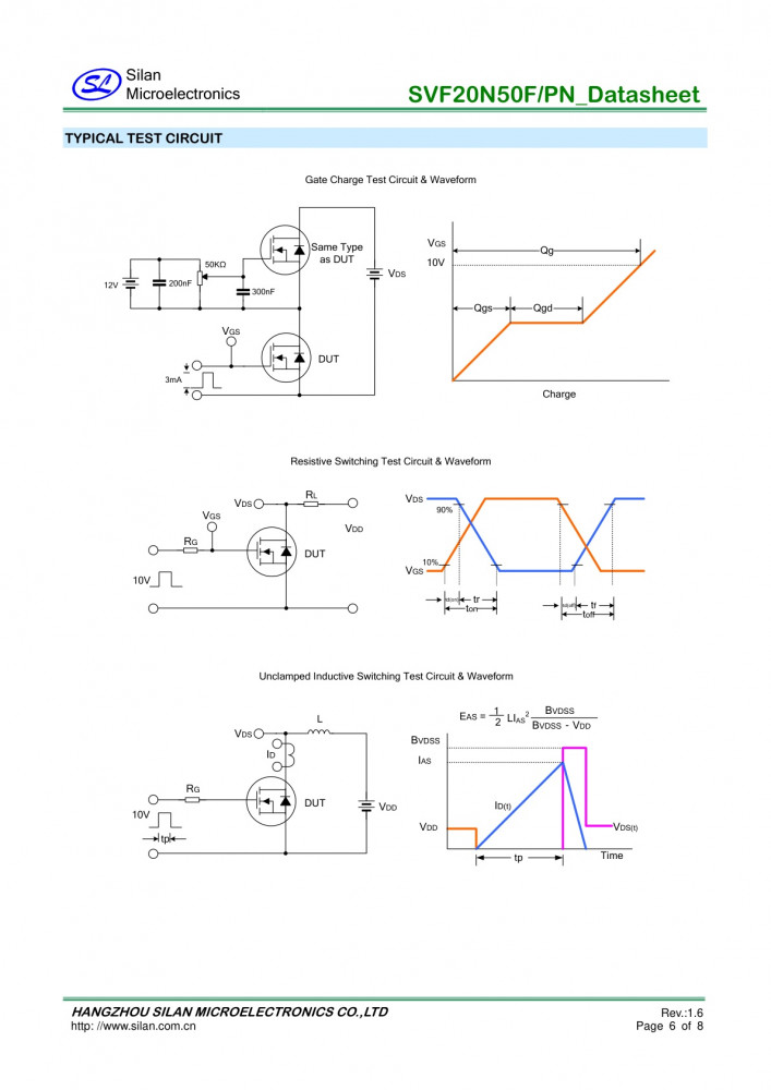 SVF20N50F datasheet page 6
