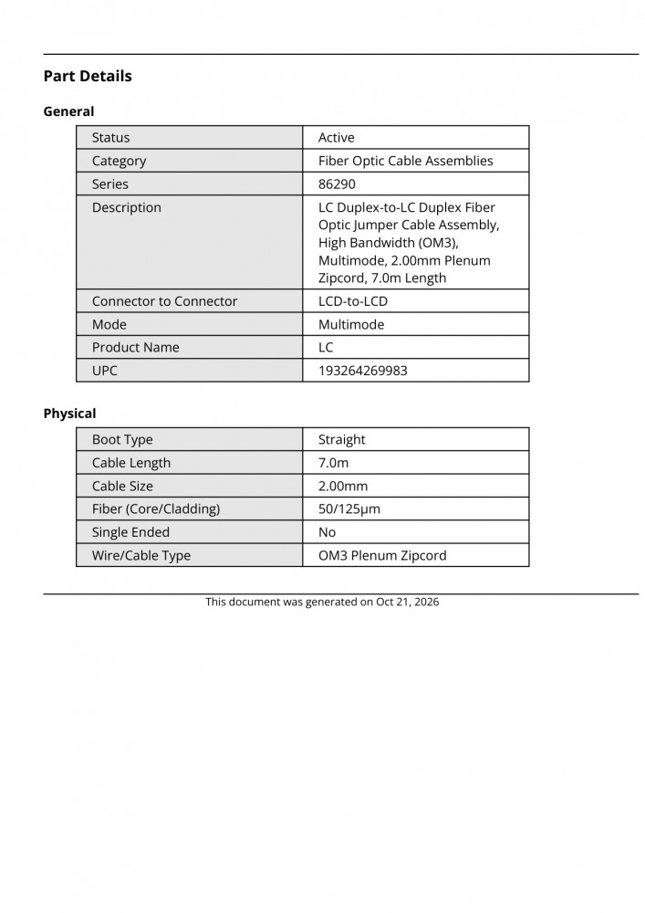 MOLEX 885373507 product document image 2