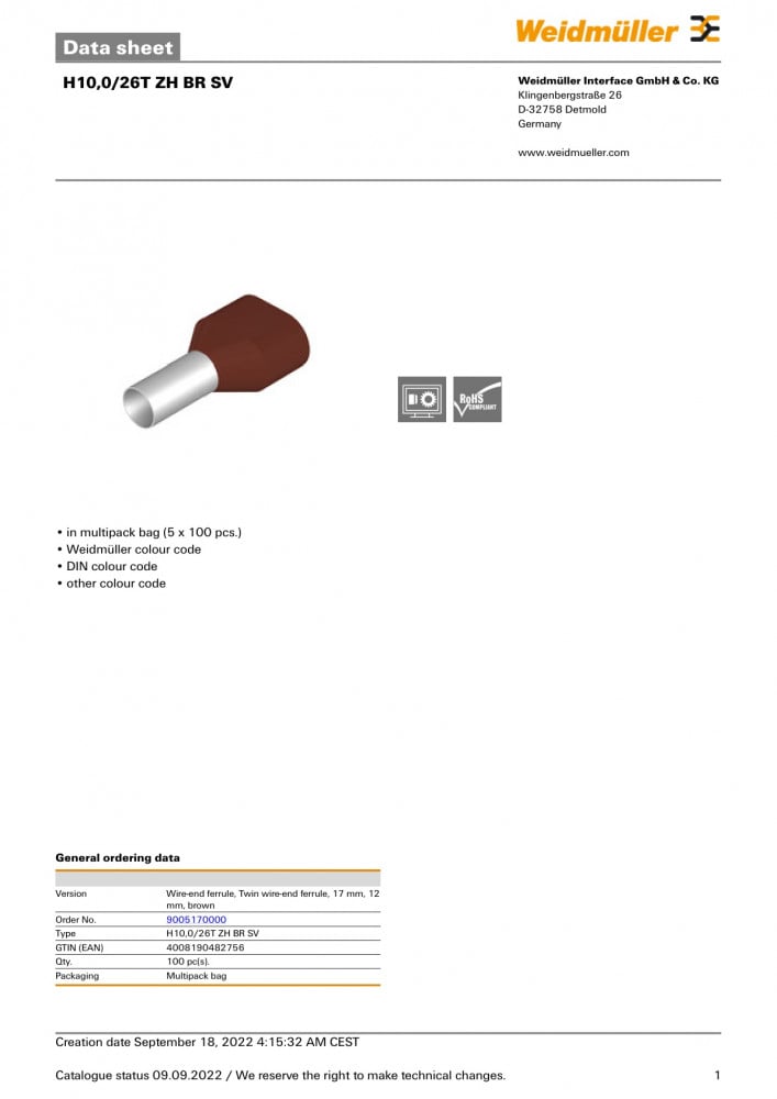 9005170000 technical document page 1