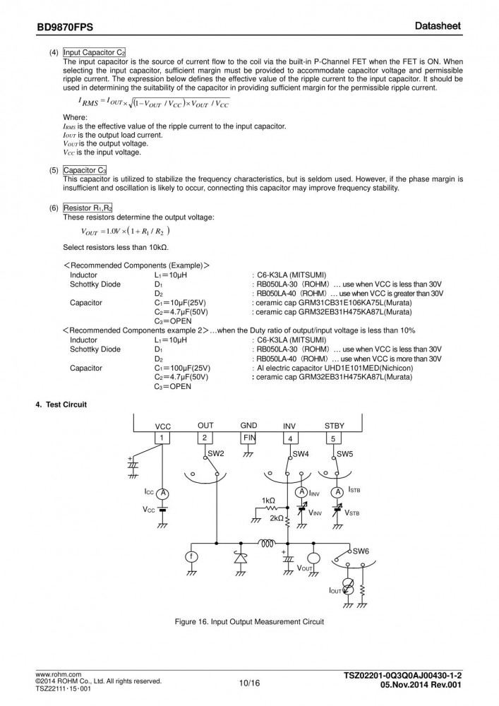 BD9870FPS-E2 technical document page 10