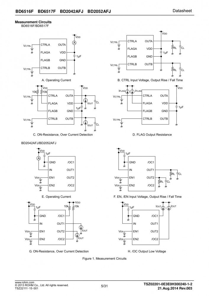 BD6516F-E2 datasheet page 5