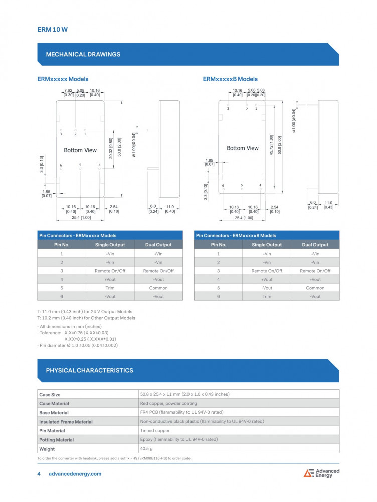 ERM10 railway DC-DC series document page 4