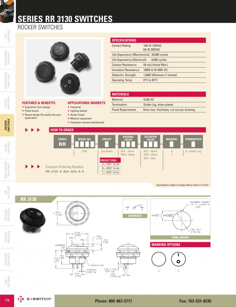RR3130 series technical document preview
