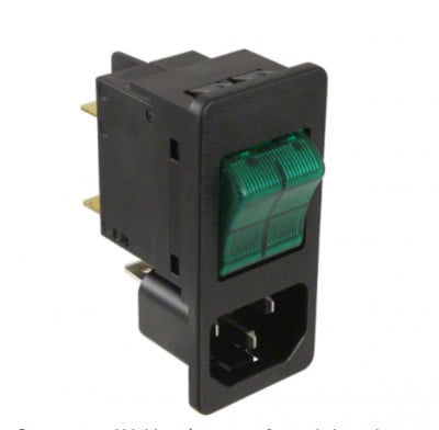 SCHURTER 6120.3300 Plugs and Receptacles Chip