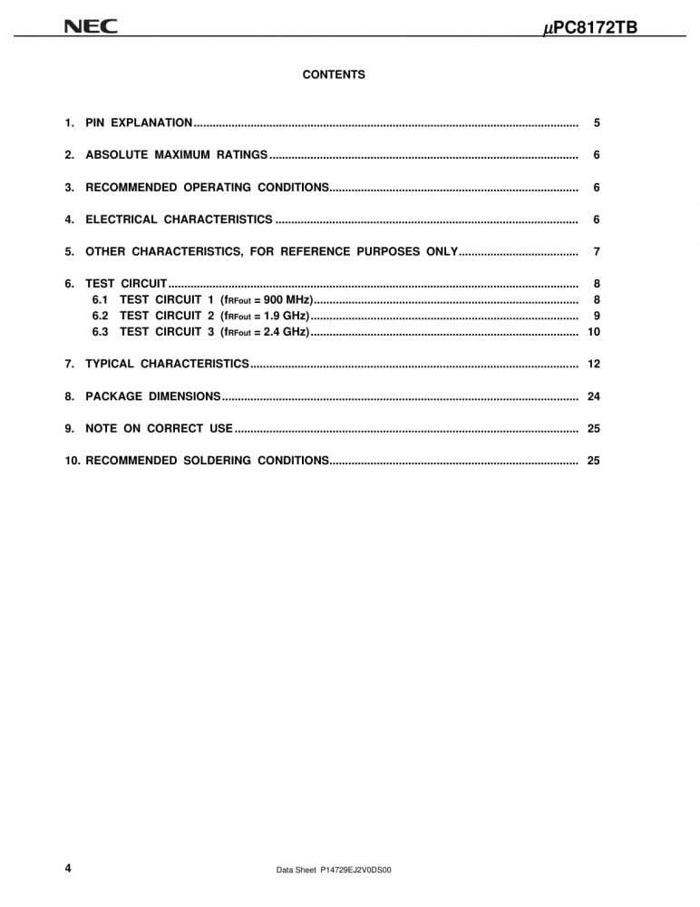 UPC8172TB-E3-A datasheet page 6