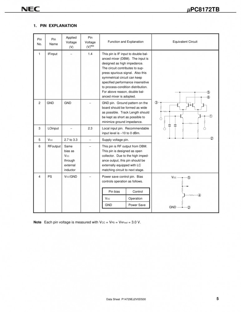 UPC8172TB-E3-A datasheet page 7