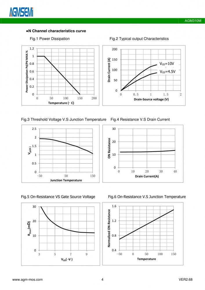 AGM310M datasheet page 4