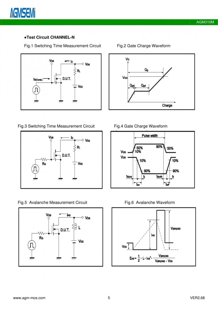 AGM310M datasheet page 5