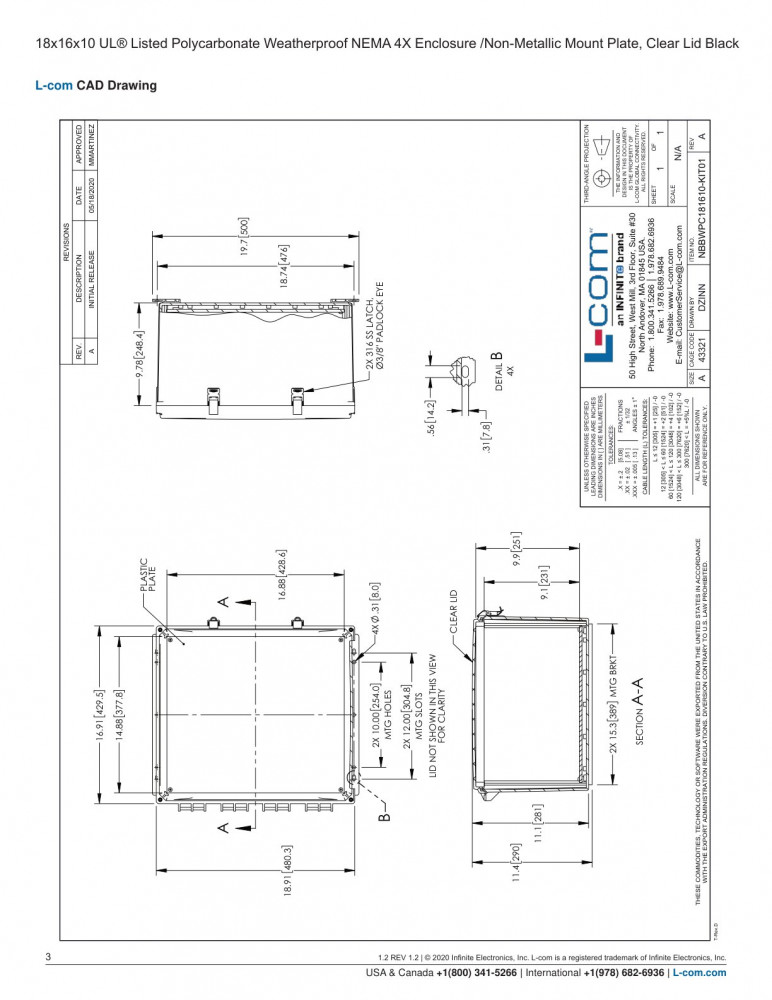 NBBWPC181610-KIT01 technical document page 3