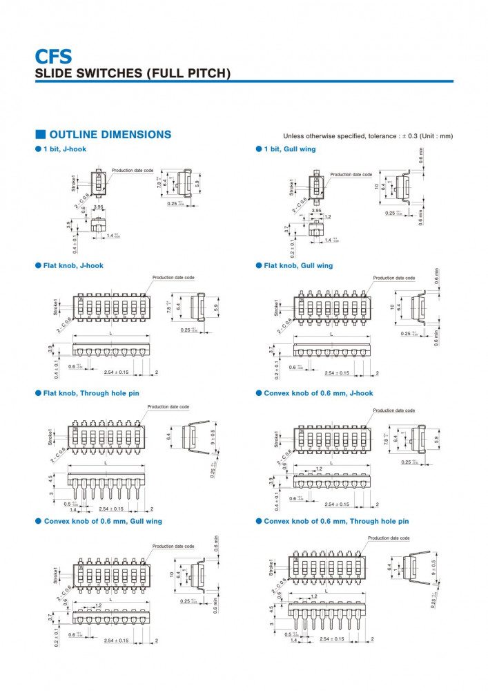 Nidec CFS series datasheet page 4