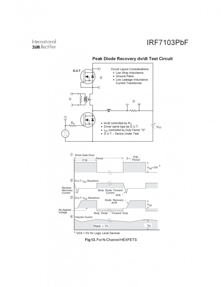 IRF7103 datasheet page 7