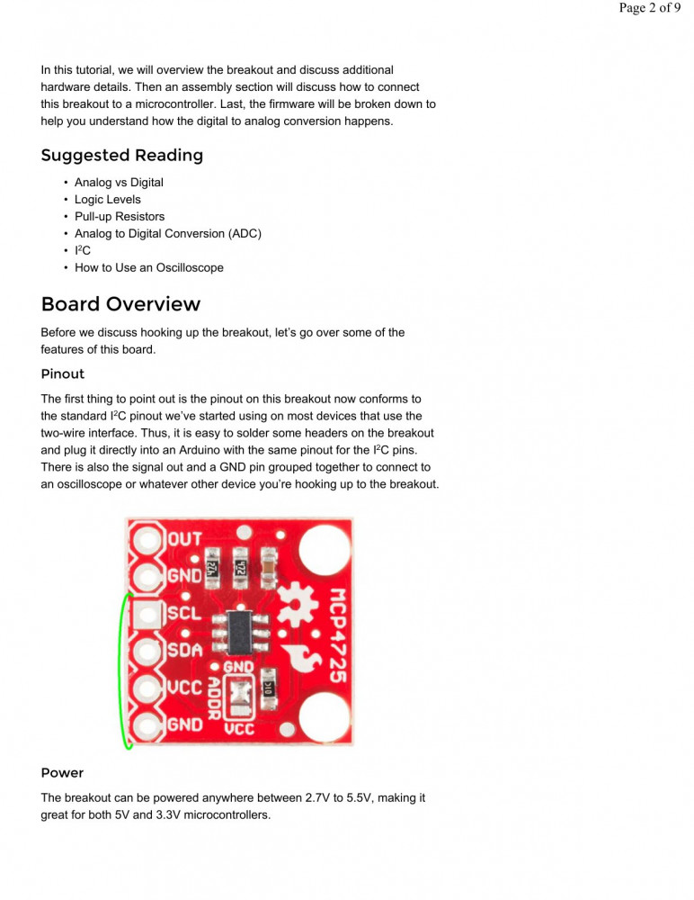 Technical document page 2