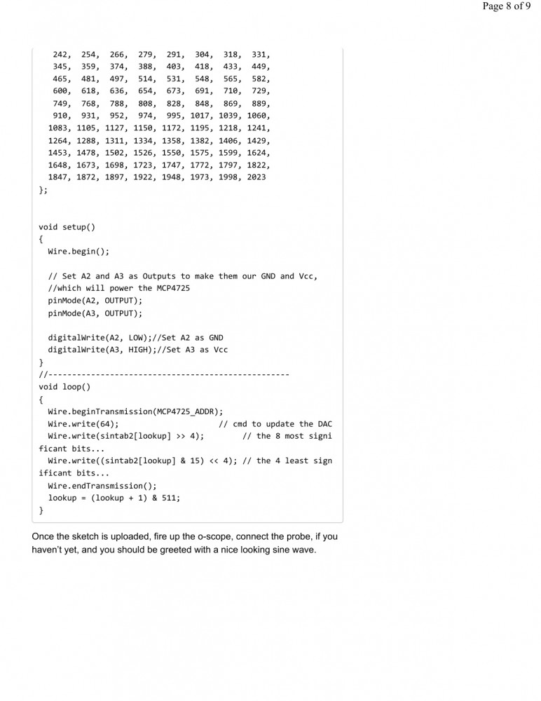 Technical document page 8