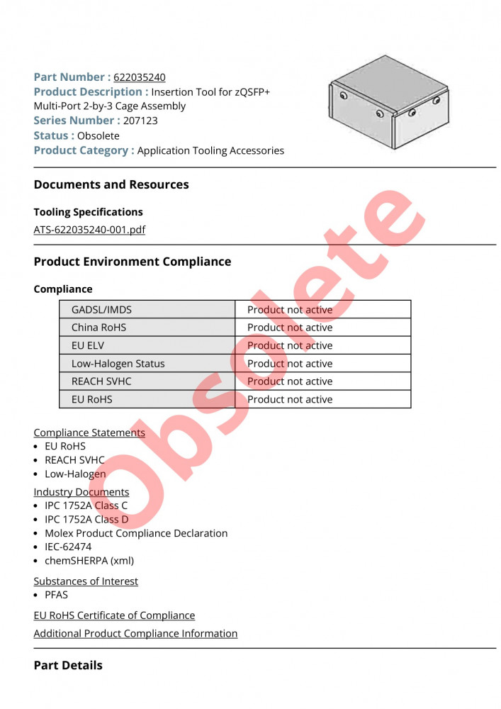 622035240 tooling specification preview, page 1