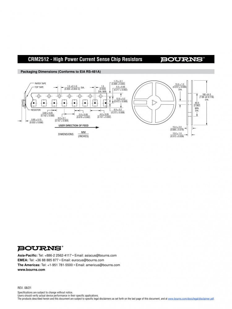 CRM2512 datasheet page 4