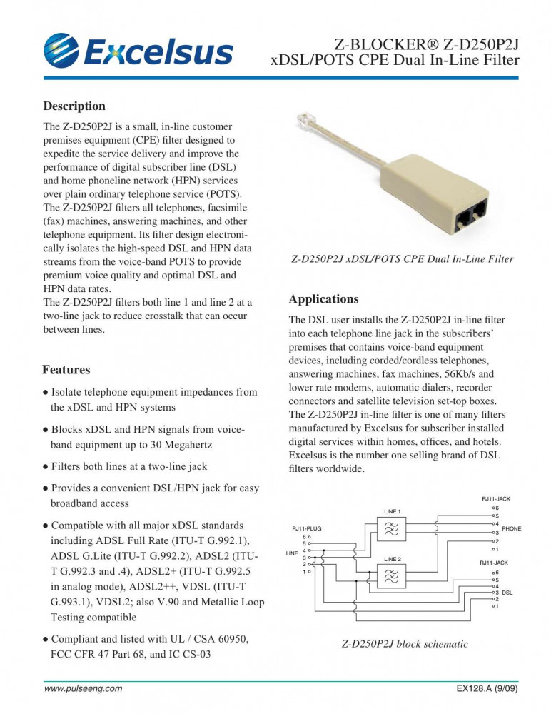 Z-D250P2J technical document image 1