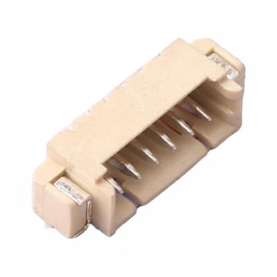 hanxia HX-1.25-4AWB Male Pin Header Connector, 4-Pin 1.25mm Pitch PCB Header