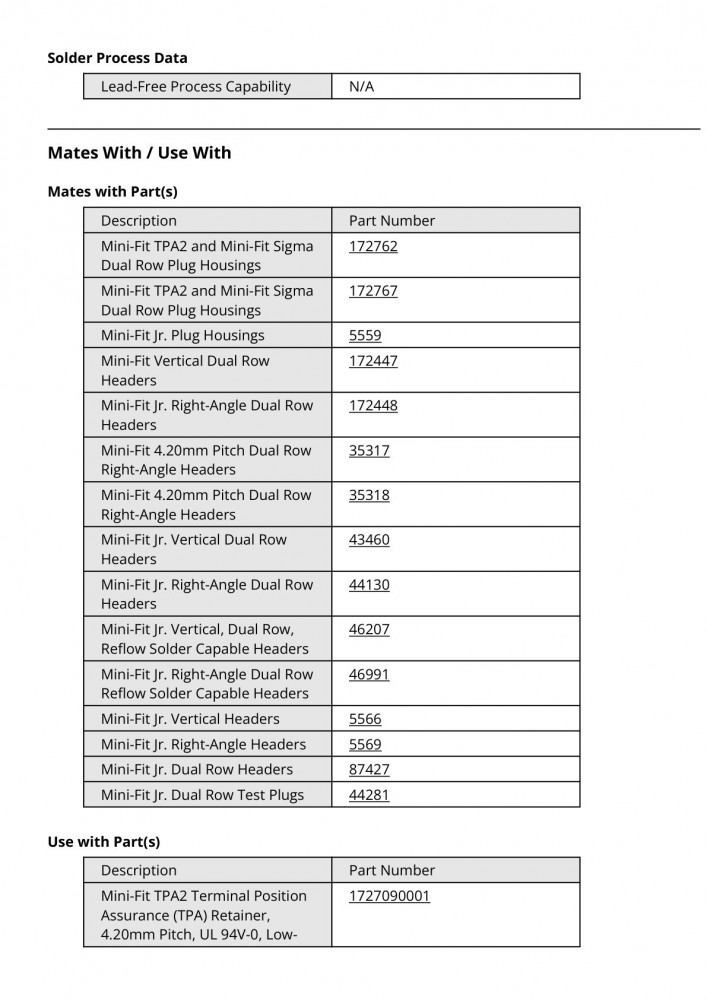 MOLEX 1727080002 document page 3