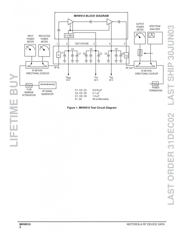 MHW910 datasheet page 2