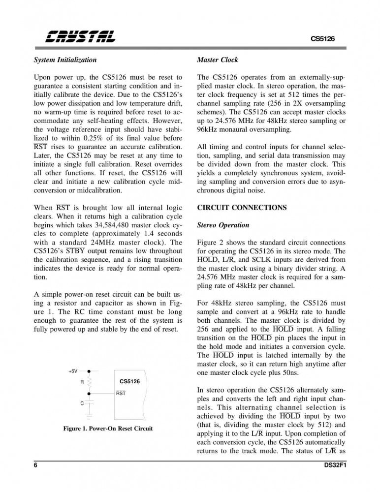 CS5126-KL datasheet page 6