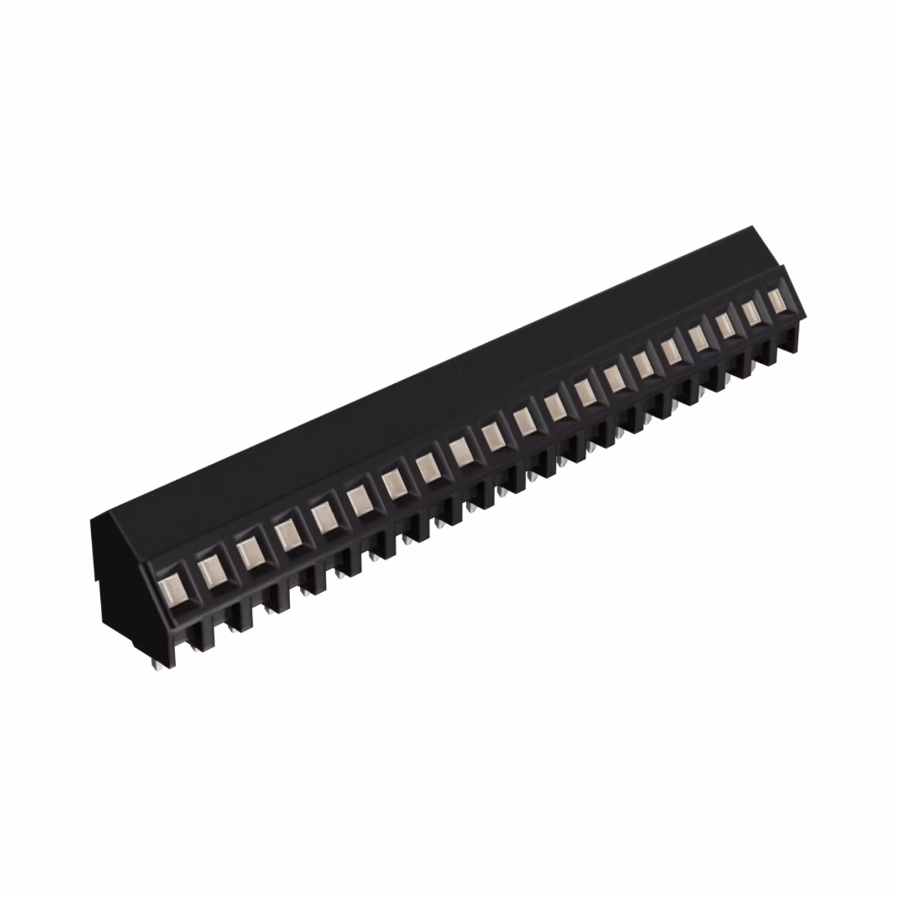 5.08mm Pitch Beau Eurostyle Low Profile, Fixed Block, 35° Wire Entry, Modular, 20 Circuits for sale