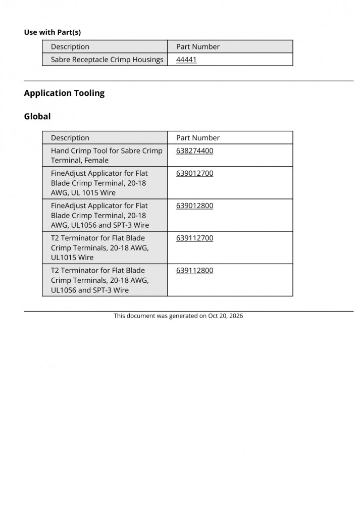 Product document page 3 for MOLEX 433743001