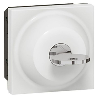 Key switch Mosaic - 2-position - Ronis key - 2 modules - white for sale