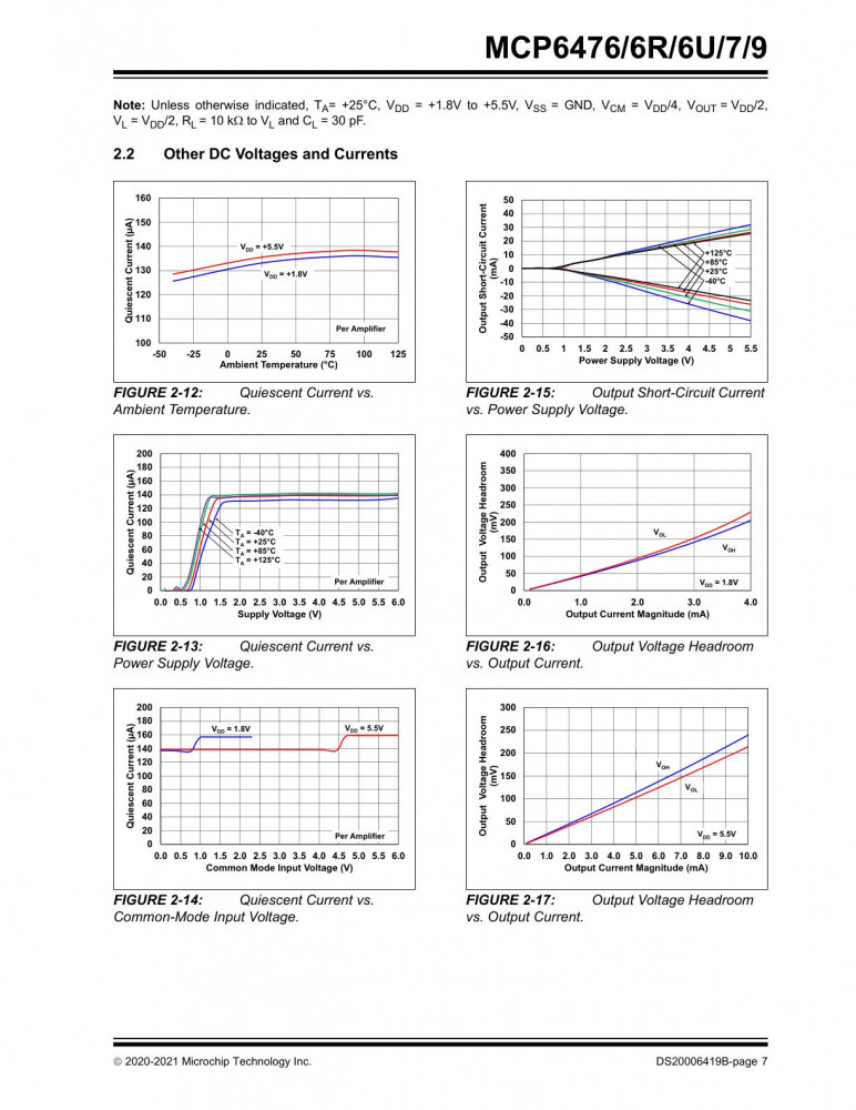 MCP6479 document preview, page 7