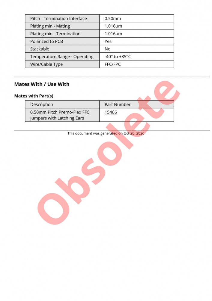 MOLEX 5052780433 document page 3