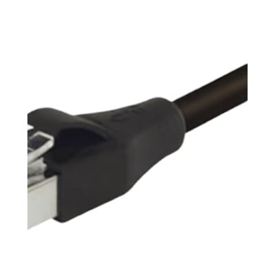 L-com TRD695DSZ-BLK-7 Modular Ethernet Cable (RJ45) – 7 ft, Black