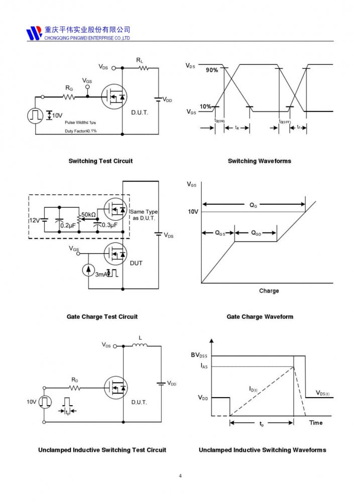 4N65TF datasheet page 5