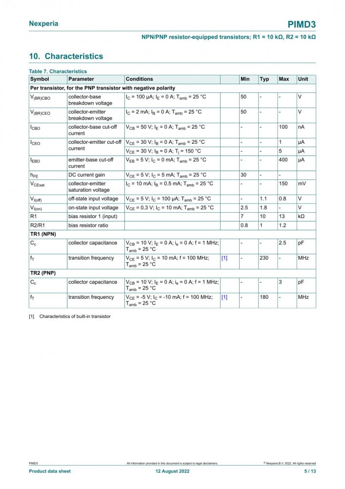 PIMD3,115 datasheet page 5