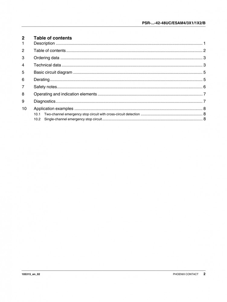 Phoenix Contact 2901416 datasheet page 2