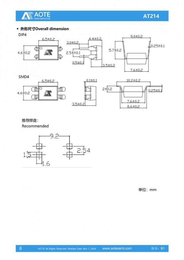 AT214 datasheet page 7