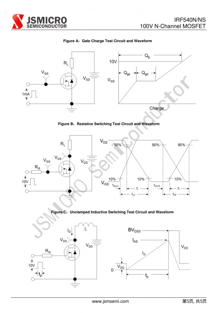 IRF540NS-JSM datasheet page 5
