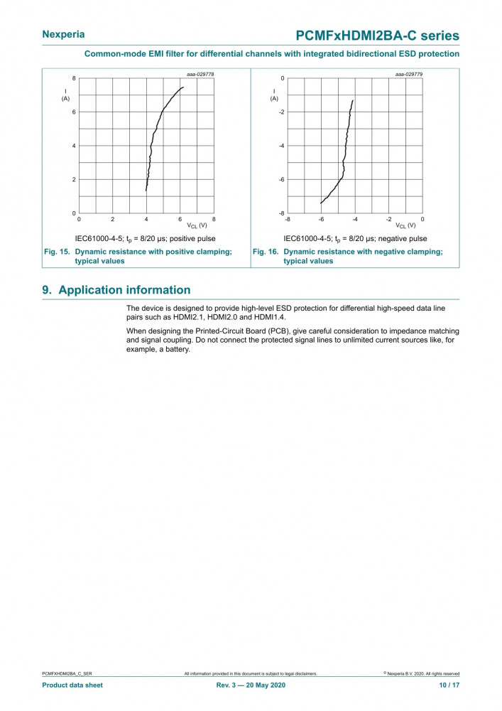 PCMF2HDMI2BA-CZ datasheet page 10
