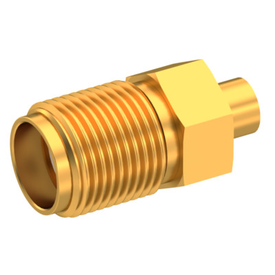 SMA / STRAIGHT JACK FEMALE SOLDER TYPE FOR .085''/50 SR GOLD NON-CAPTIVE CONTACT for sale