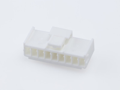 Mini-Lock Receptacle Housing, 2.50mm Pitch, Single Row, Positive Lock, 15 Circuits, Black, PFAS-Free