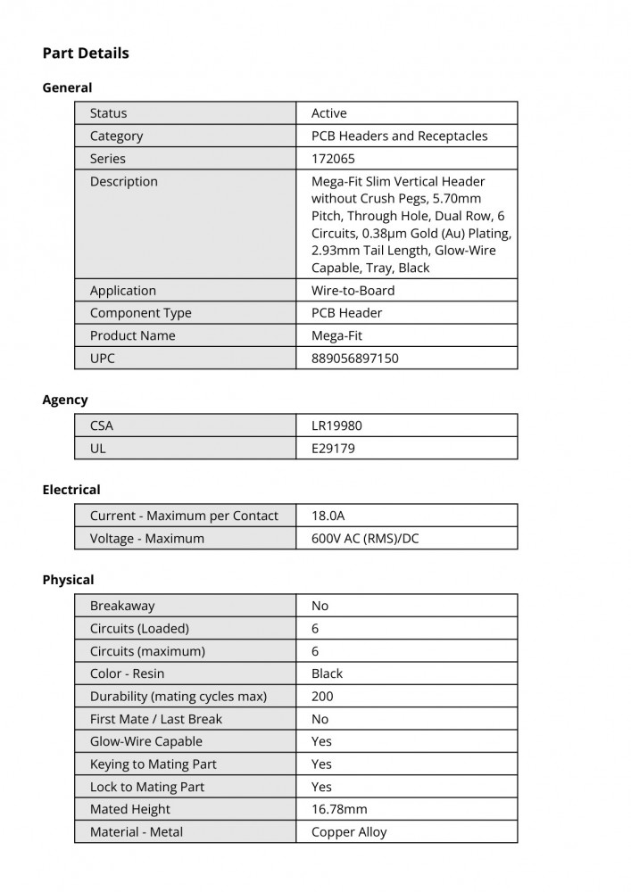 Product document preview, page 2