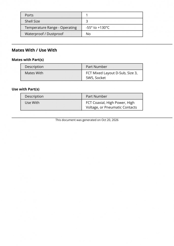 MOLEX 1731070740 drawing preview, page 3