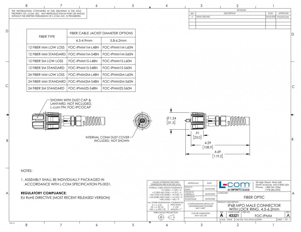 FOC-IPMM2M-S60N product document preview