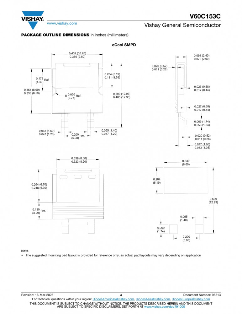 V60C153C datasheet page 4