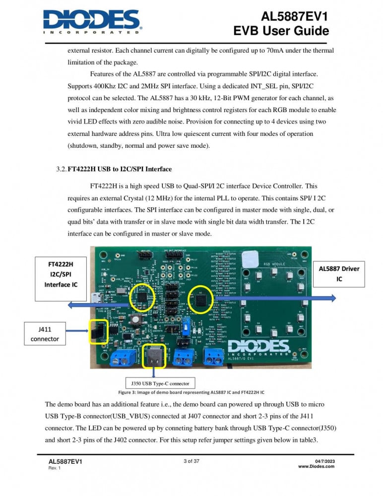 AL5887EV1 manual page 3