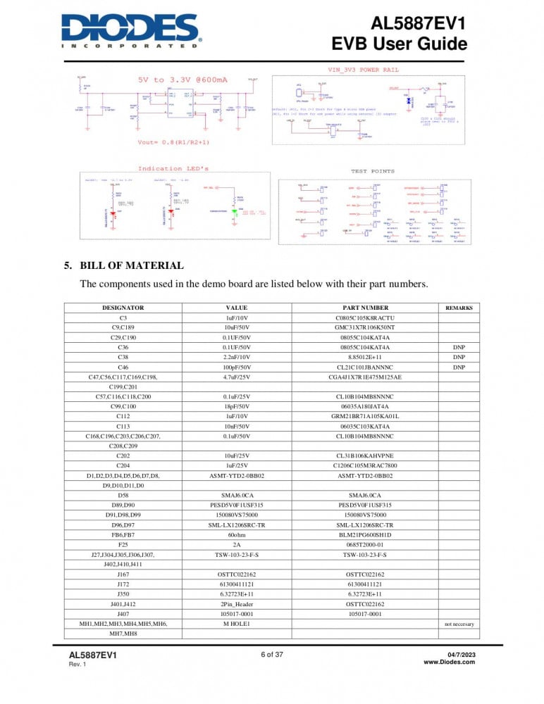 AL5887EV1 manual page 6