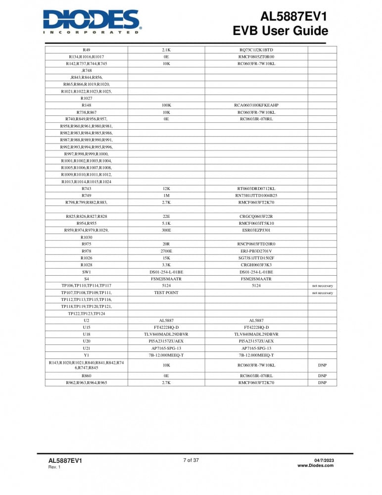AL5887EV1 manual page 7