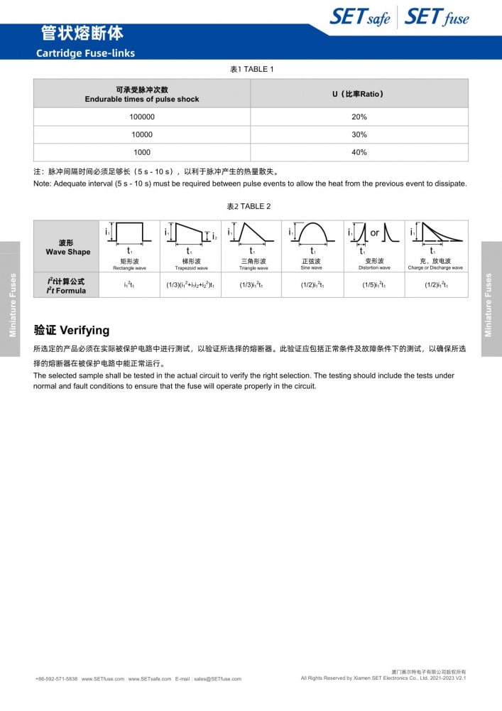 SETsafe SETfuse technical document page 10